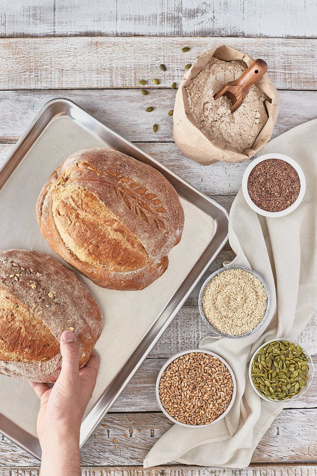 Taller Panadería multicereal – SemillaBread